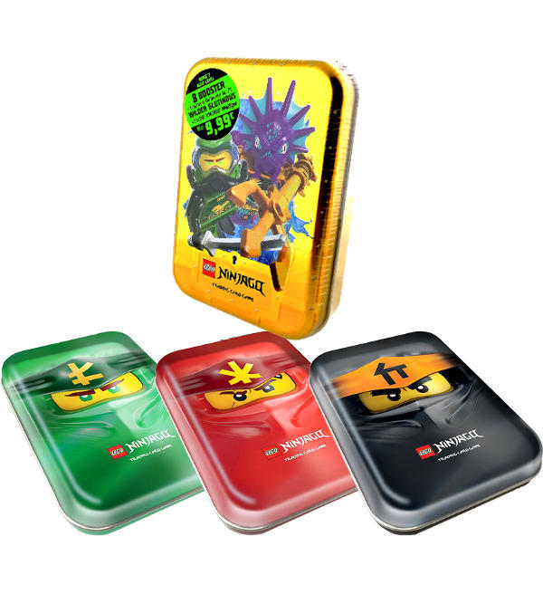 Lego Ninjago Serie 7 Trading Cards - Tin Giga Set, Stickerpoint