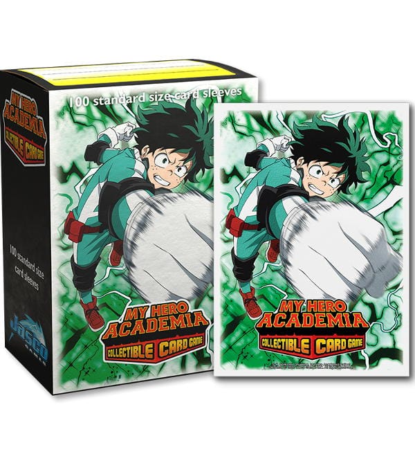 My Hero Academia - 100 Standard Sleeves + 1 Deck Box - Deku, Stickerpoint