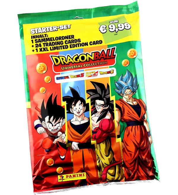 Panini Dragon Ball Universal Trading Cards - Starterpack, Stickerpoint