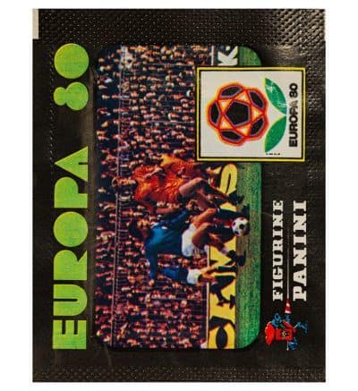 Panini EM Europa 80 Sticker-Tüte zur Euro 1980, Stickerpoint