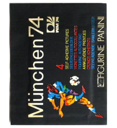 Panini München 74 Tüte - Original WM 1974, Stickerpoint
