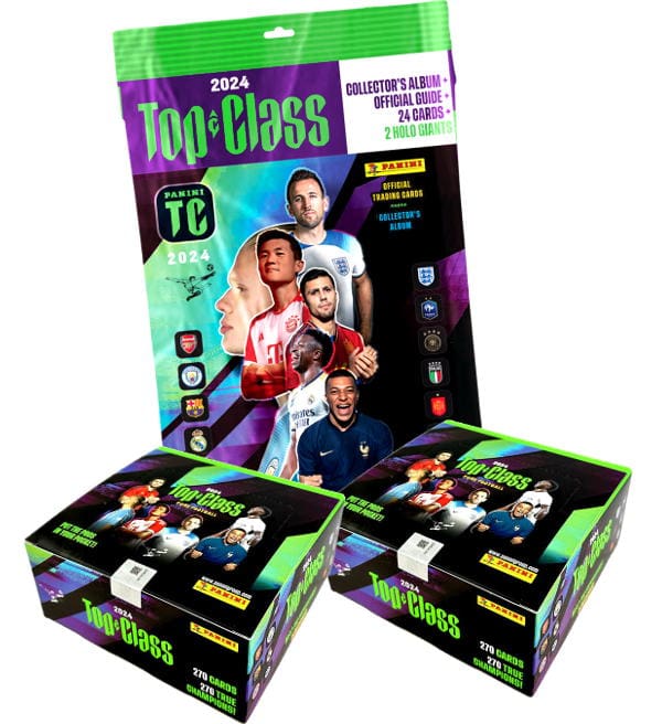Panini FIFA Top Class 2024 Trading Cards - Starter Pack + 2 Displays ...