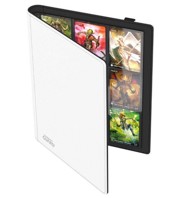 Ultimate Guard 9-Pocket FlexXfolio XenoSkin - Weiß, Stickerpoint