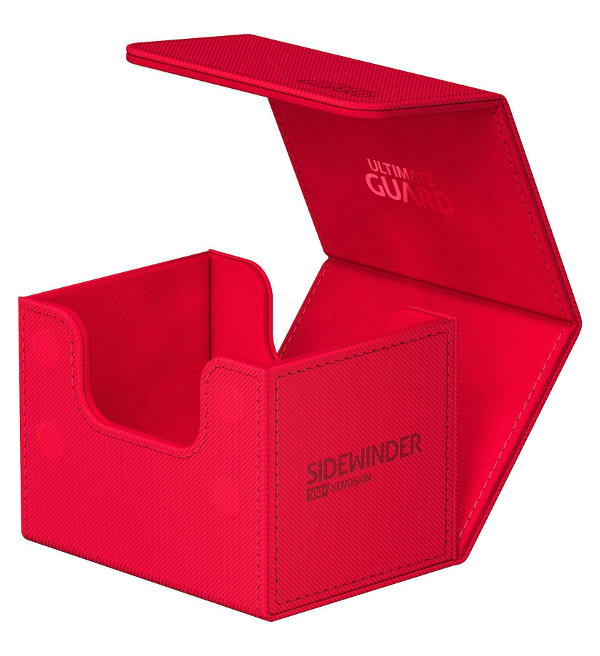 Ultimate Guard Sidewinder 100+ Xenoskin Monocolor Deck Box - Rot ...
