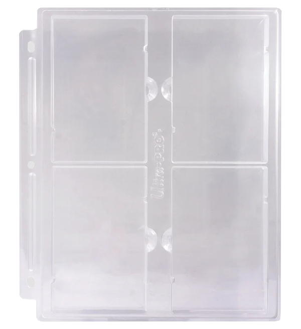 Ultra Pro Black Graded Slab Page - PSA - Clear, Stickerpoint