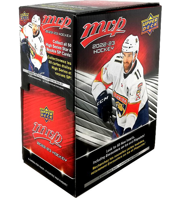 Upper Deck NHL 2022-23 MVP Hockey - Gravity Feed Box mit 36 Boostern ...
